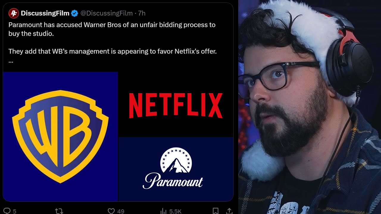 Paramount SUES Warner Bros because they want Netflix to BUY THEM ...