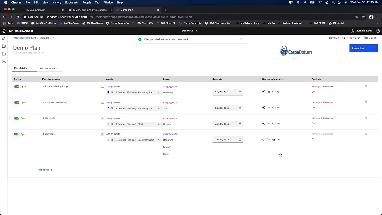 Planning Analytics deep dive session # 2 - Applications and Plans - YouTube