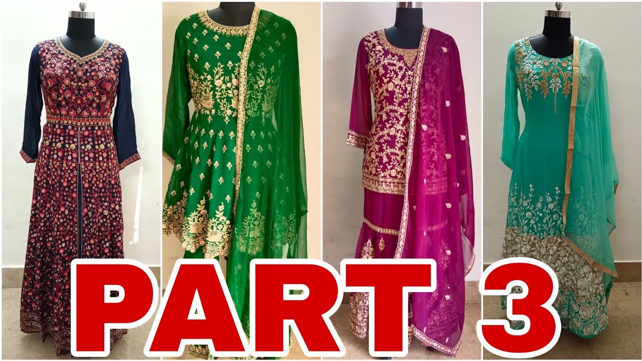Part 3 | 6 Days Super Sale Offer | Designer Long Frock | Koti Style ...