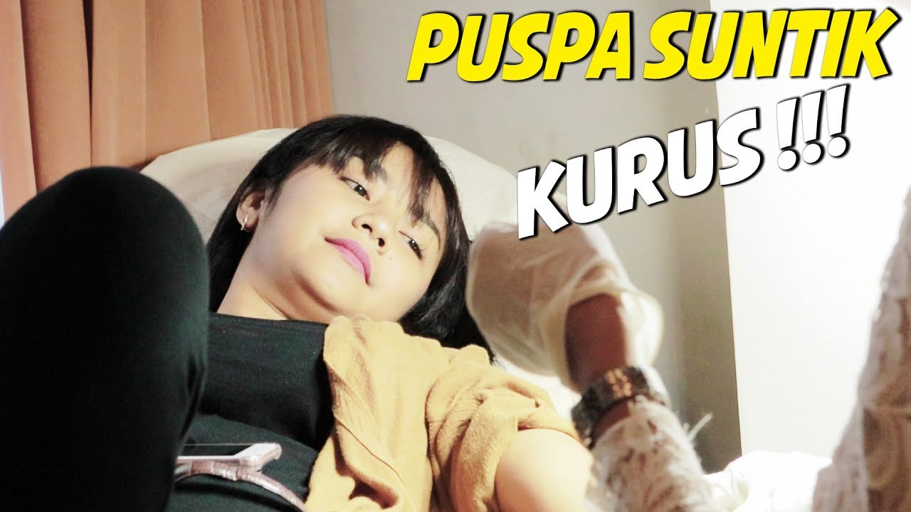 PUSPA TAKUT DI SUNTIK WKWKWK, SUNTIK KURUS ??? - HVLOG #66 - YouTube