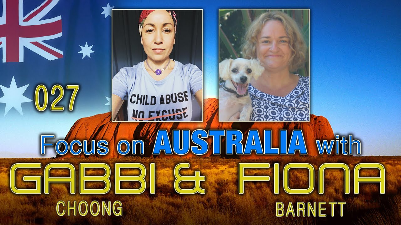 AUSTRALIA... WITH FIONA BARNETT and GABBI CHOONG ... FLOODED IN WITH ...