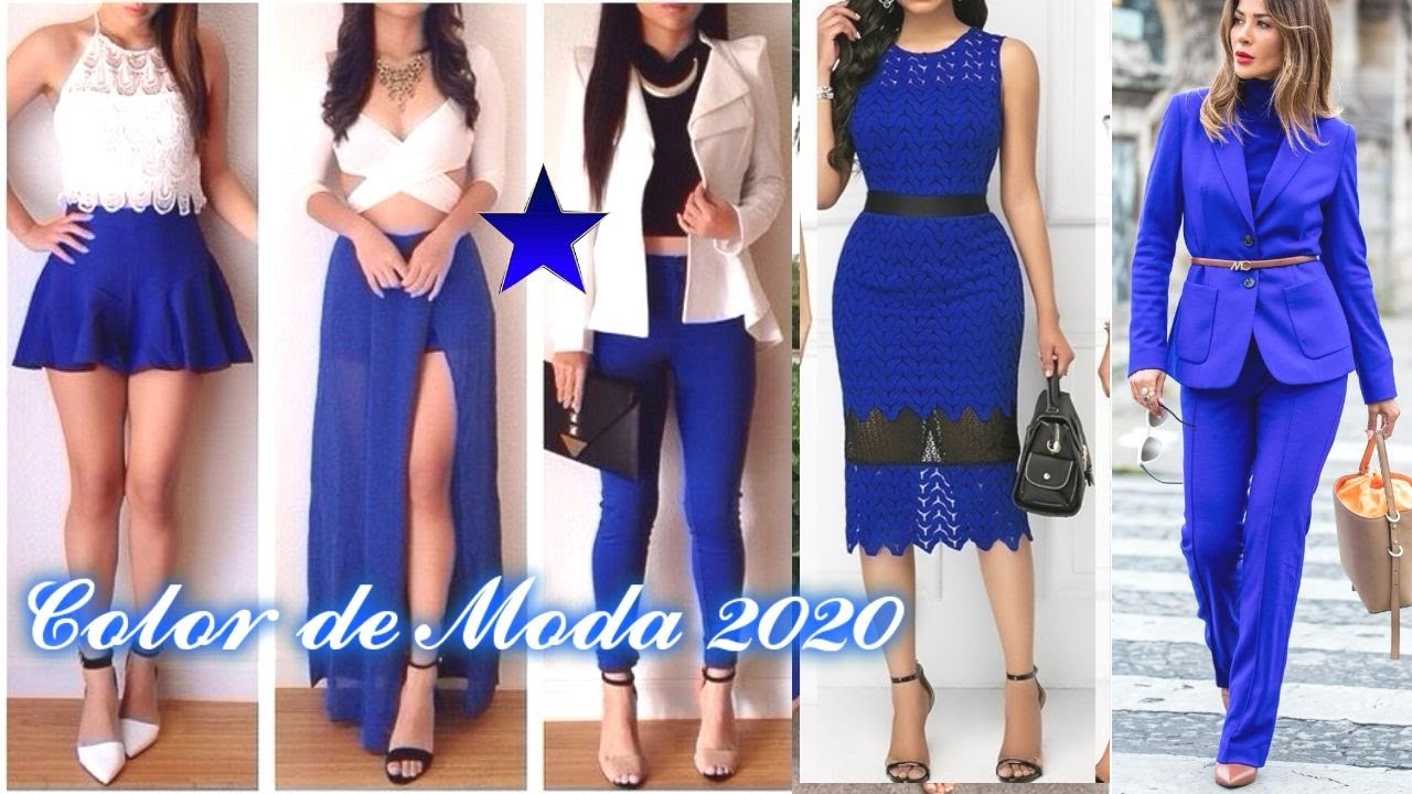 Actualiza tu Look con el color de Moda 2020 💙Tendencias 2020💙 colores ...