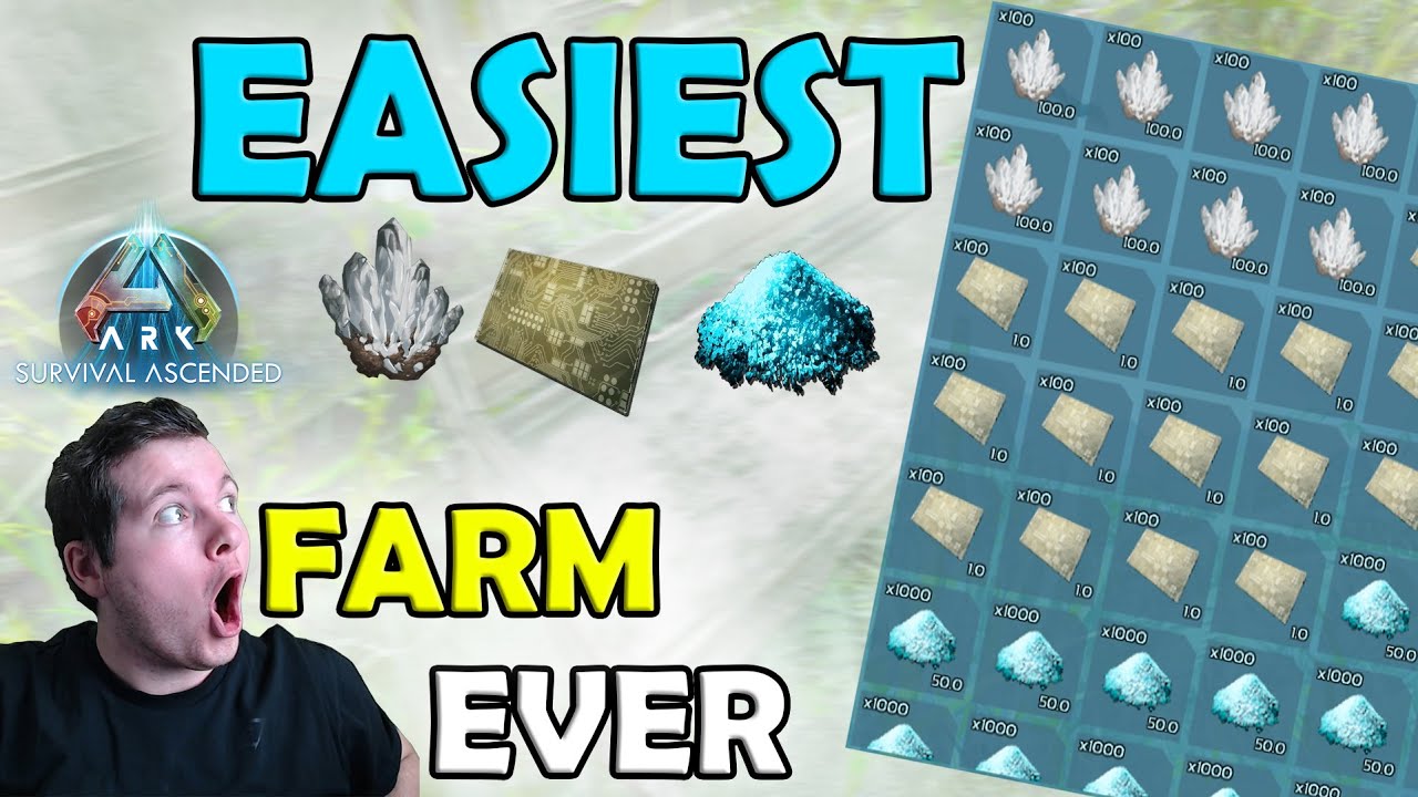 Easiest Strategy to Farm ELECTRONICS, ELEMENT Dust and Crystal on ...