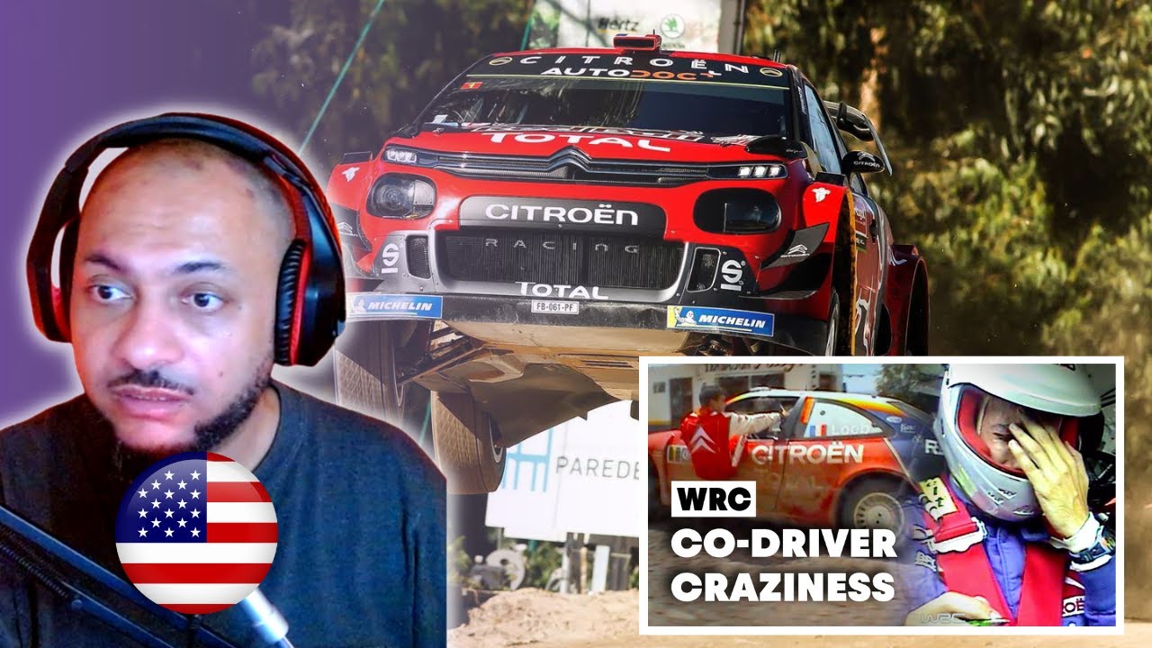 AMERICAN REACT TO | Why Do Rally Drivers Need Co-Drivers? | WRC 2019 ...