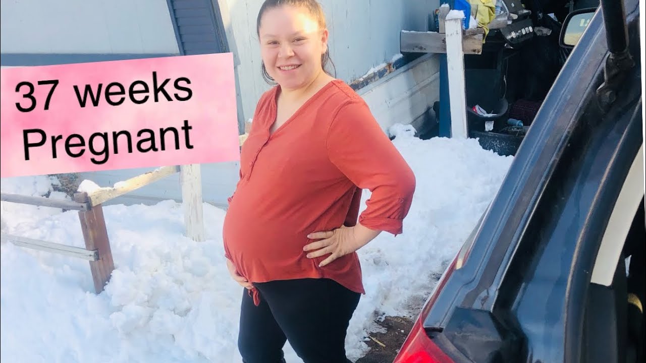 37 WEEKS PREGNANCY UPDATE | + bump Shot - YouTube
