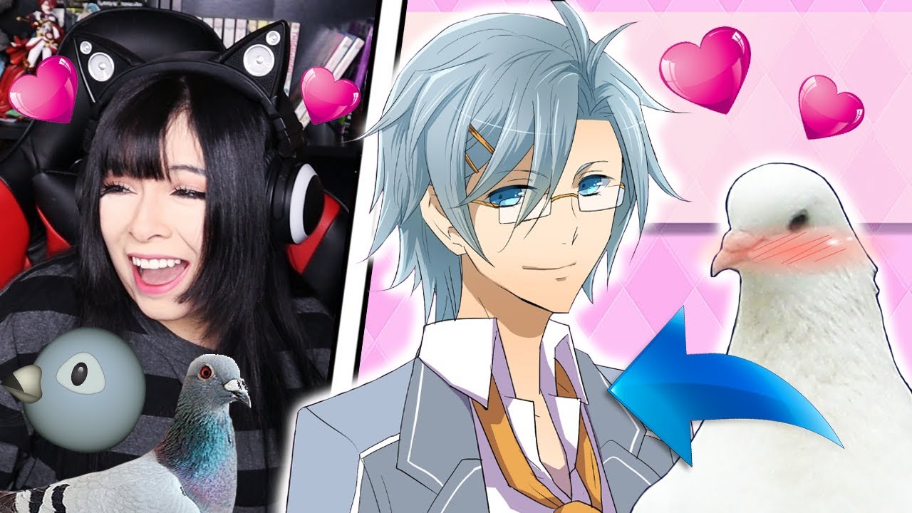 A Bird Otome Dating Sim?!💀💙🐦 April Fools! Hatoful Boyfriend | Ami ...