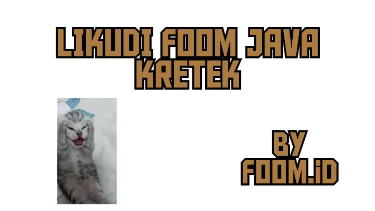 Maafin aku plis,Review Lq Foom Java kretek by FOOM.id (Review + Keluh ...
