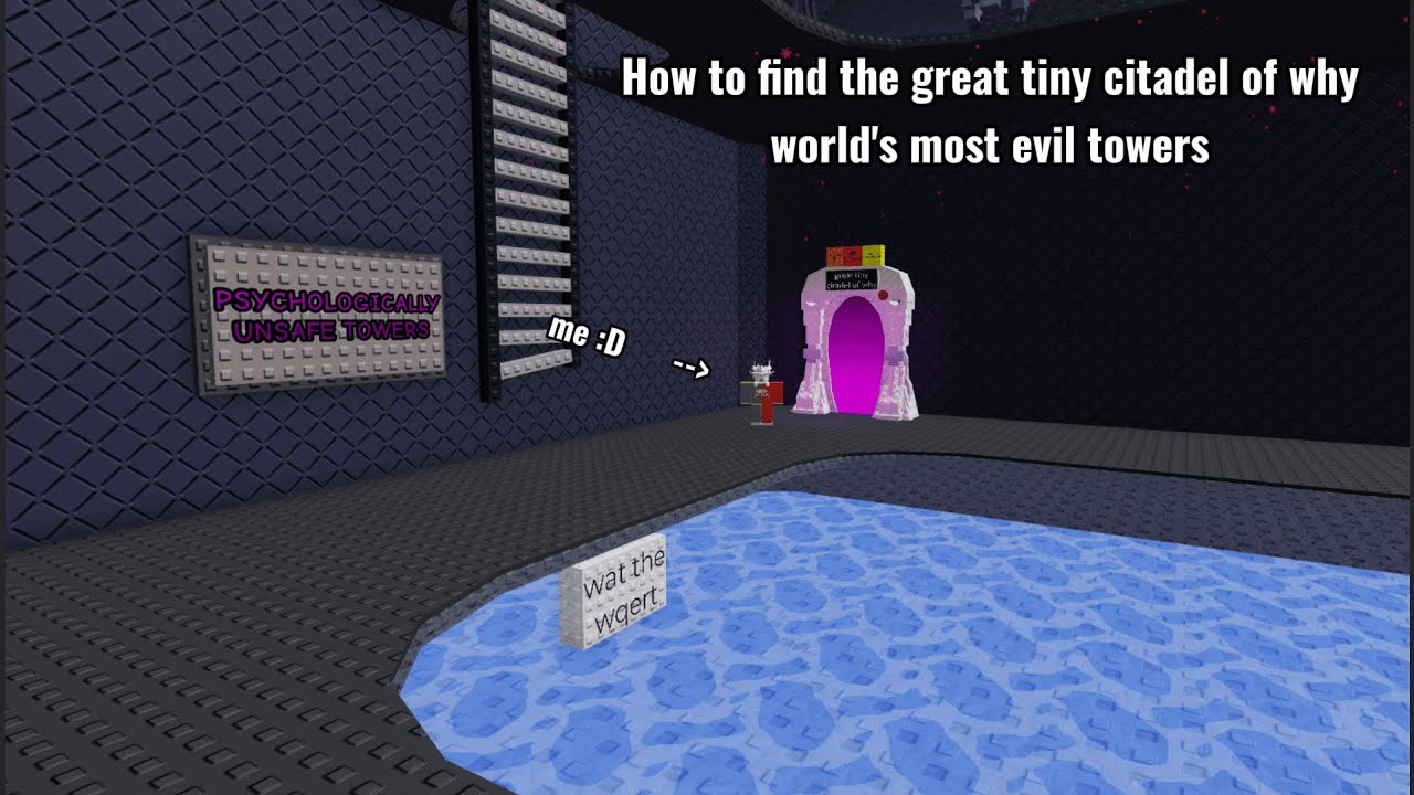 WMET - How to get to the great tiny citadel of why " world's most evil towers. - YouTube