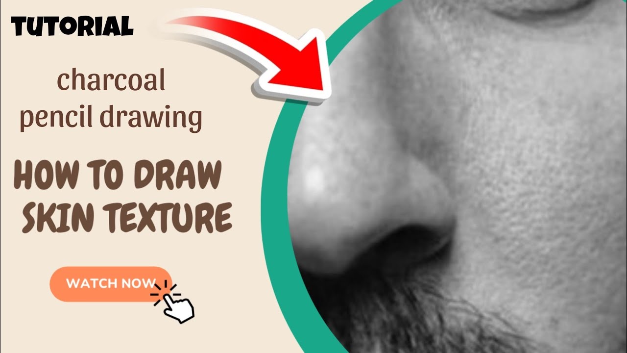 how to draw skin pores // Messi drawing//charcoal pencil drawing//step ...