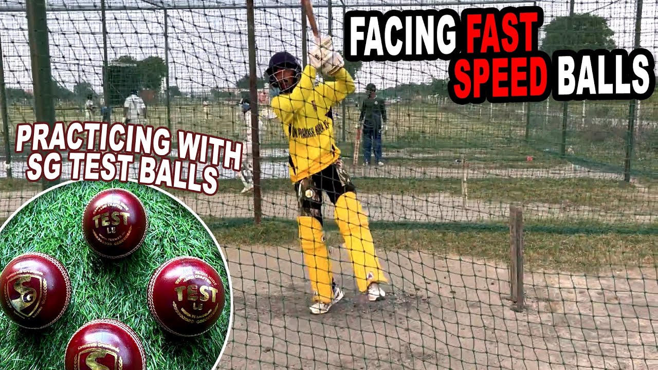 Practice session with SG TEST balls for the first time 😍 - YouTube