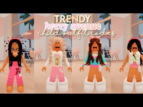 20+ Trendy Berry Avenue Child Codes for You! 🌷💖 | bunniory ౨ৎ - YouTube