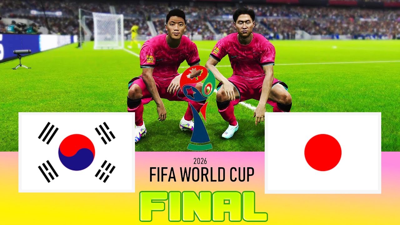 SOUTH KOREA vs JAPAN - Final FIFA World Cup 2026 | Full Match All Goals ...