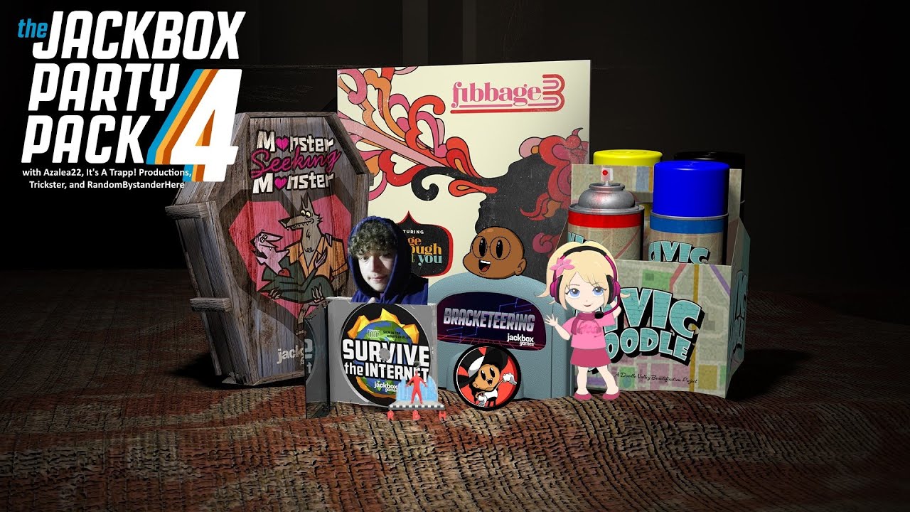 Jackbox Party Pack 4 (with Azalea22 and others) - [awildmew] - YouTube