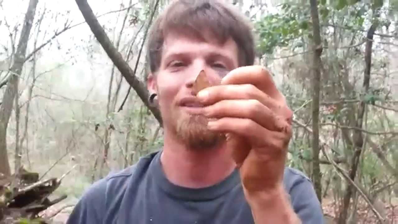 Louisiana Arrowhead Digging - YouTube