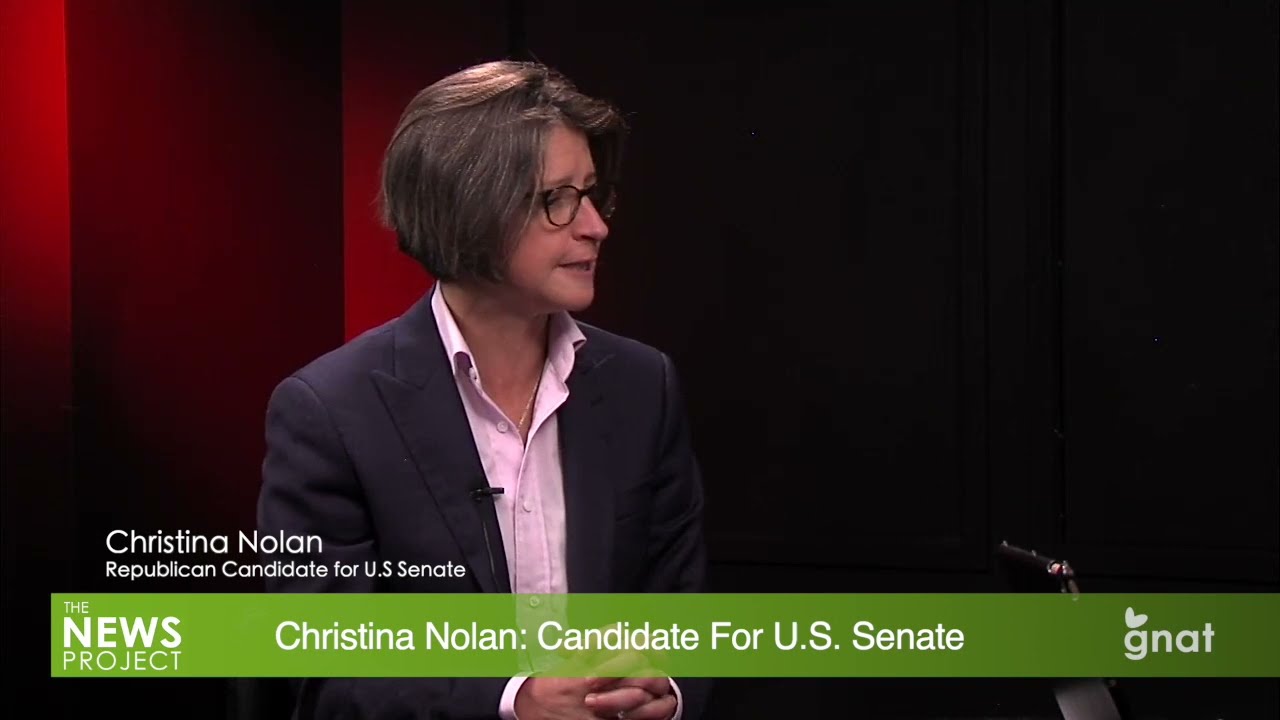 The News Project: In Studio - Christina Nolan: Candidate For U.S ...