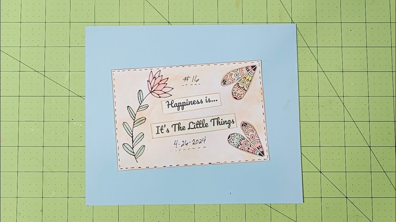 Altered Index Card Challenge Inspired by Nonstop Papercrafts Week 16 # ...