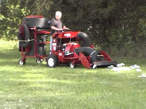 Brown Products Ride-On Vacuum System - YouTube
