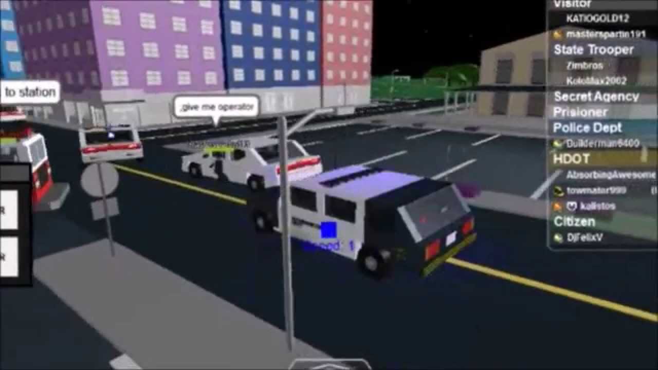 ROBLOX | Police car glitch - YouTube