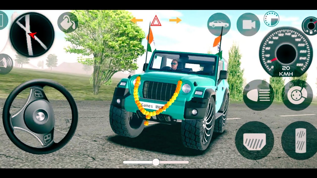 Thar Games 2024 💥 Indian Car Simulators 3D Thar 5 Door 2023 // Best Car ...