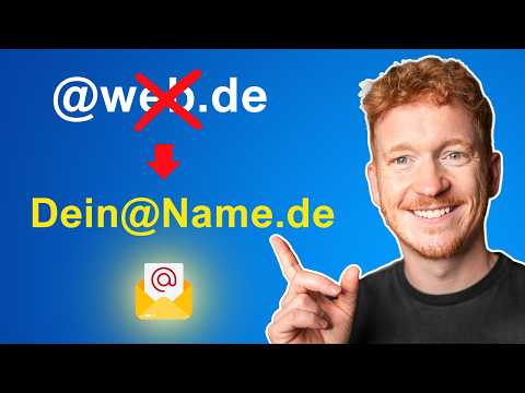 Eigene Email Domain erstellen - Schritt für Schritt Anleitung 2026