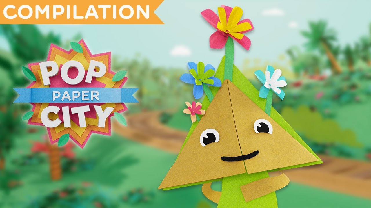 Pop Paper City Best Moments Compilation ⏱️ Cartoons for Kids - YouTube