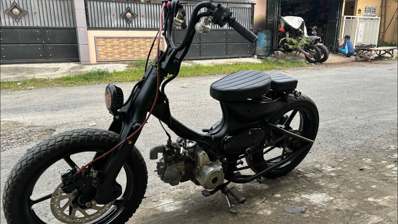 Honda grand custom ala ala choppycub…. - YouTube