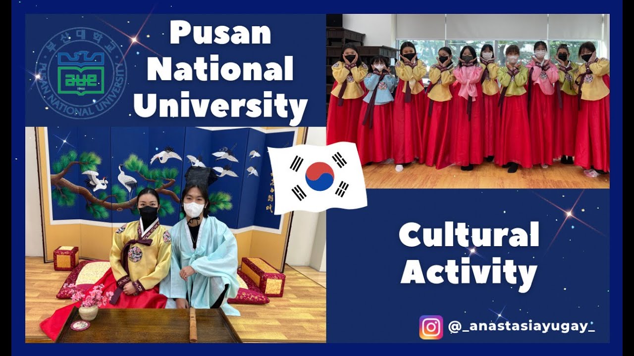Pusan National University | Новый Год | Примерка ханбока - YouTube