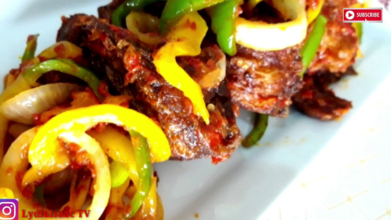 PEPPERED FISH RECIPE/HOW TO MAKE RED SNAPPER FISH - YouTube