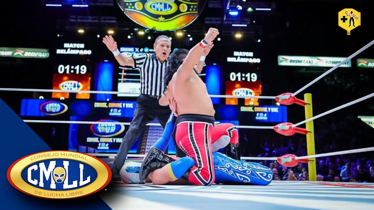 Virus vence a Rayo Metálico | CMLL - YouTube
