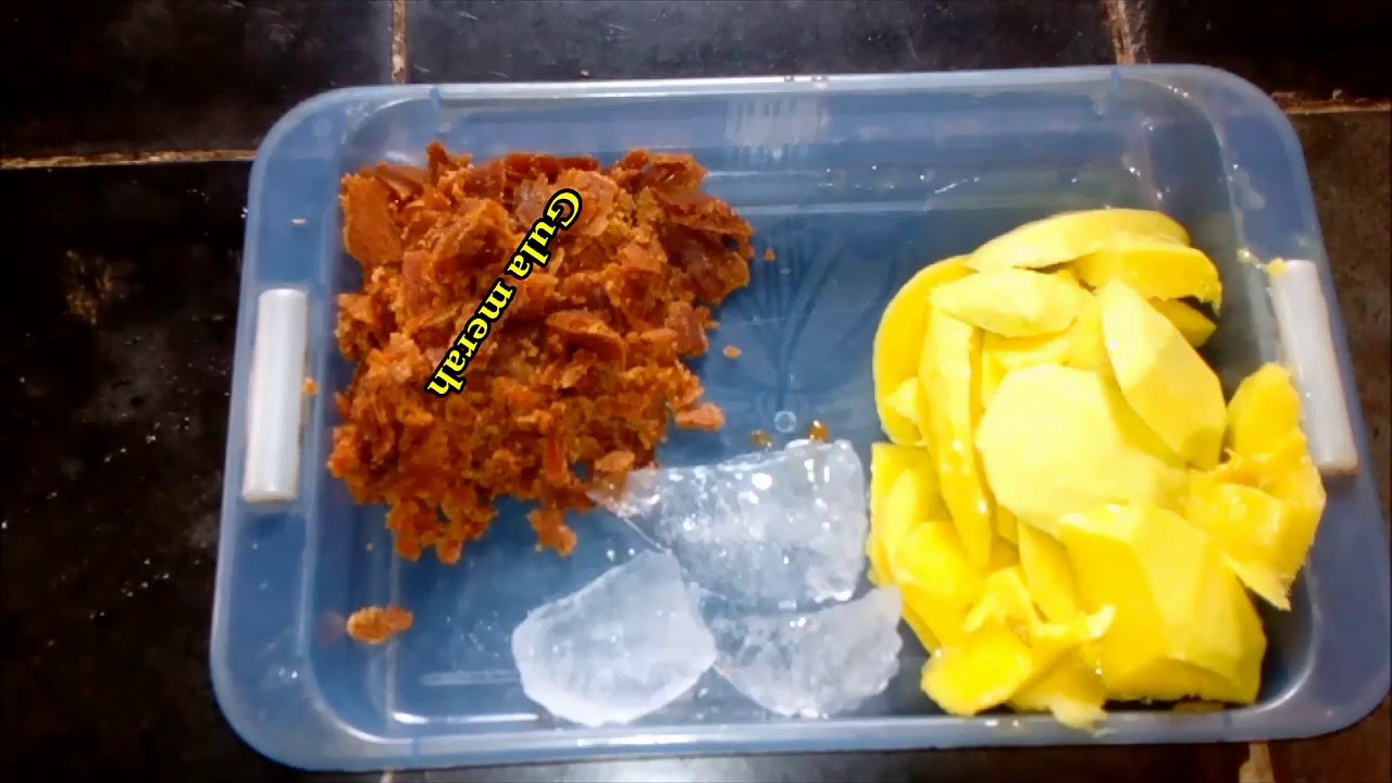 cara membuat jus buah limus khas sunda - YouTube