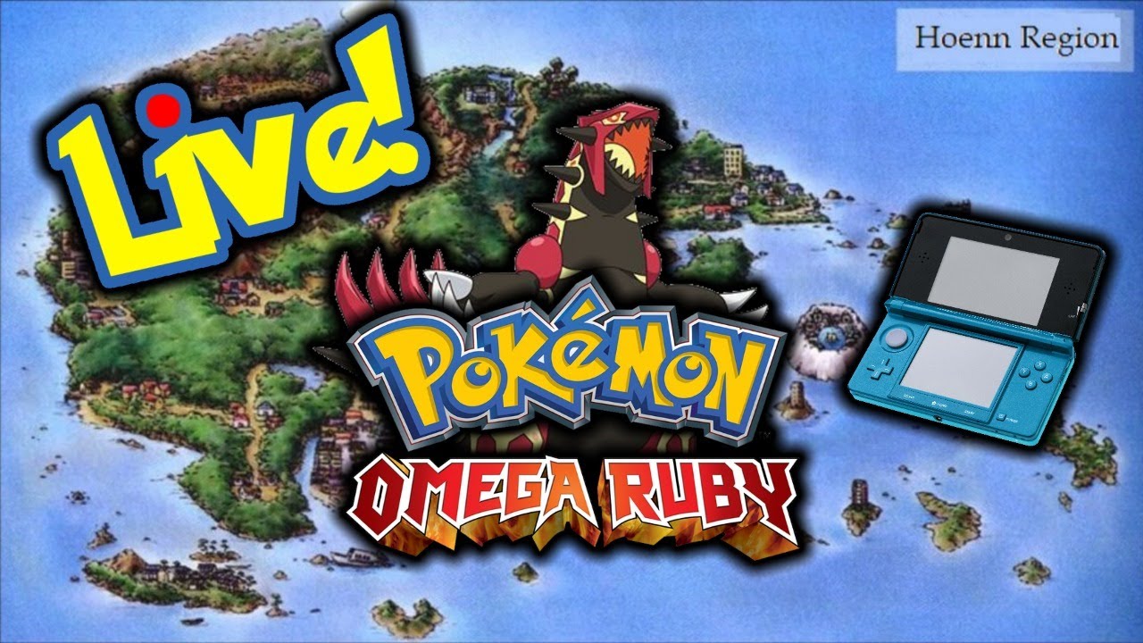 Pokemon Omega Ruby - Live Playthrough - YouTube