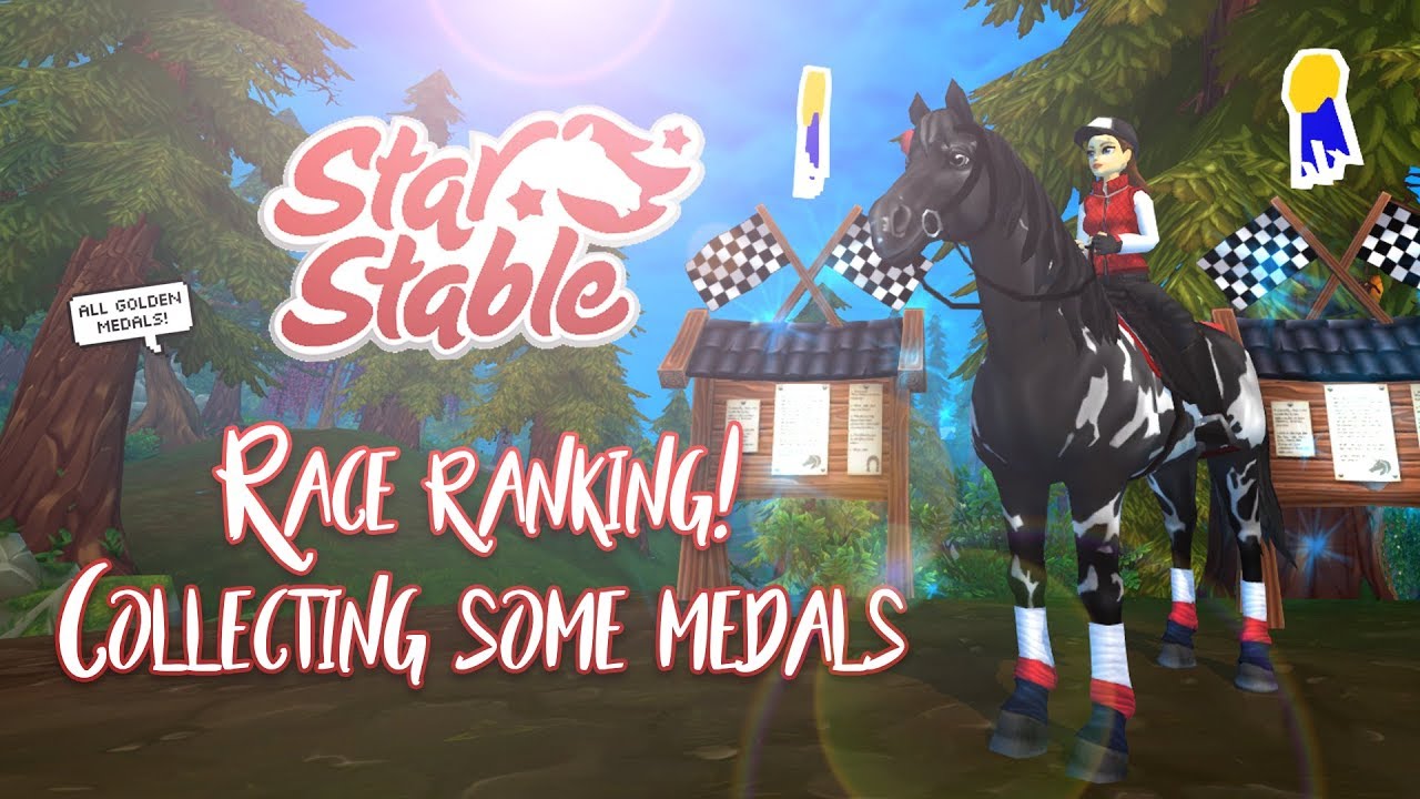 Race ranking - collecting some medals! | Star Stable Updates - YouTube