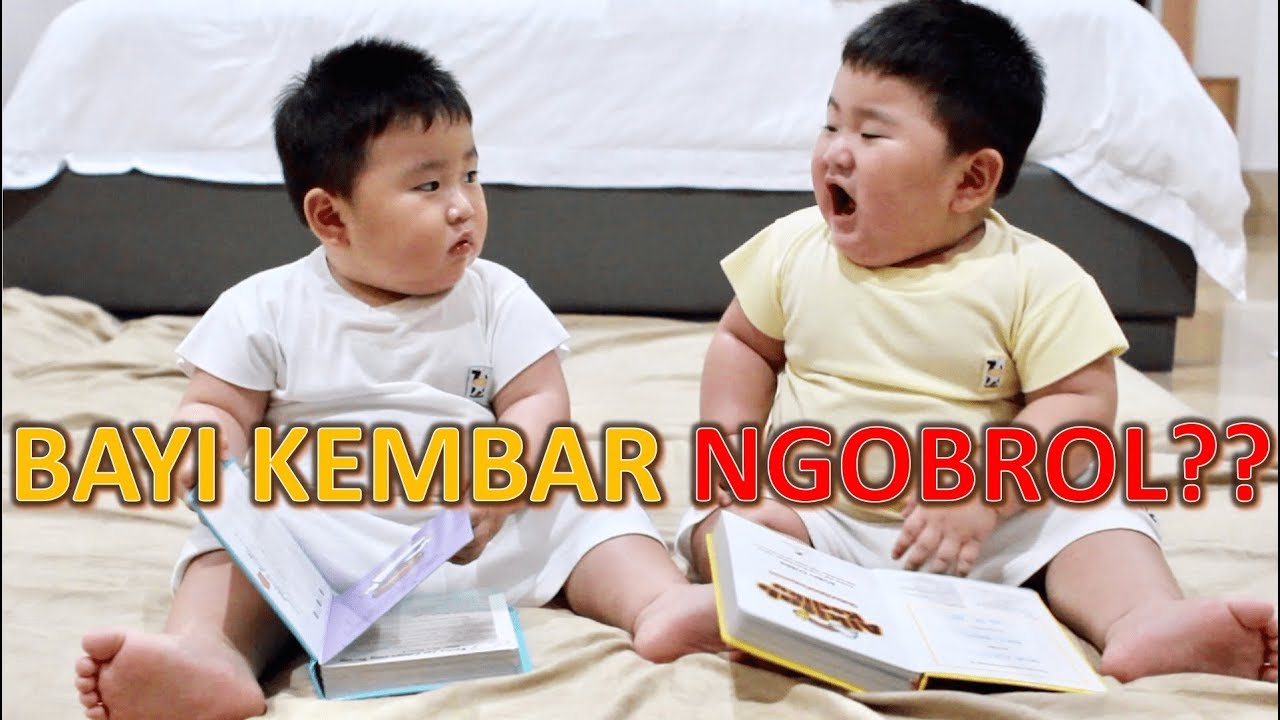 BAYI KEMBAR NGOBROL | TALKING TWIN BABIES | Kenneth Kenzo - YouTube