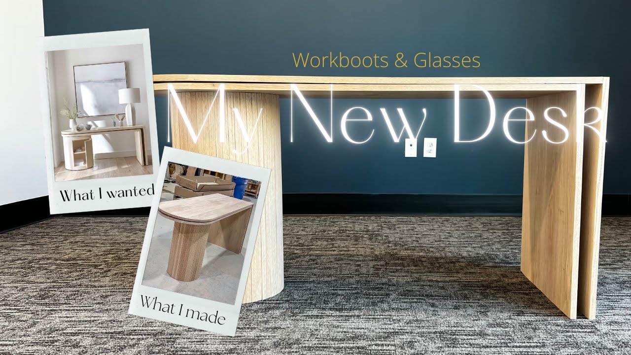 DIY Swivel Desk Build with Weaber Lumber | Transform Your Workspace ...