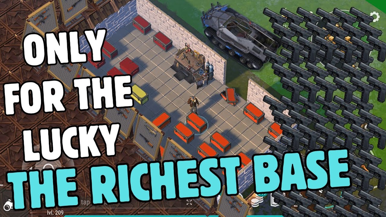 If You're Lucky, You'll Get this Super Rich Base! Last Day On Earth ...