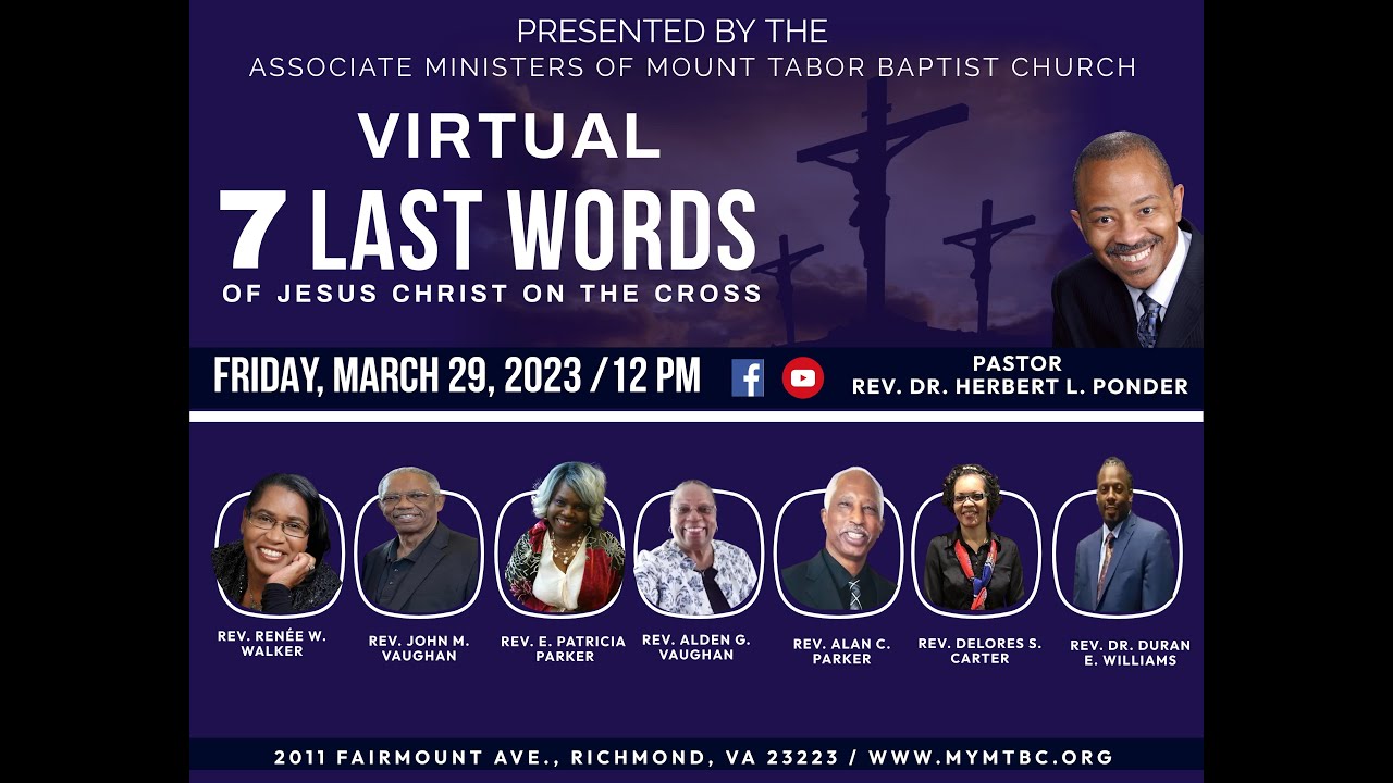 Good Friday Service - Seven Last Words of Christ 12 Noon Service - YouTube