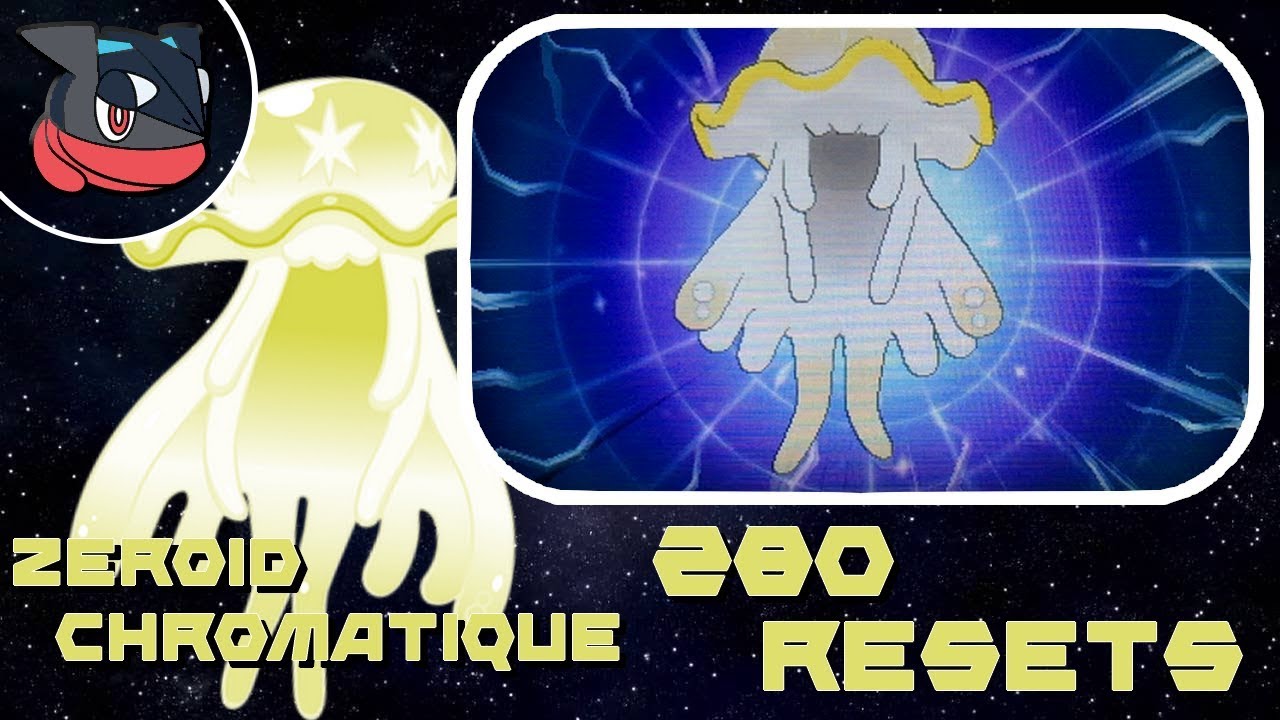 [LIVE !] Zéroïd chromatique/Shiny Nihilego après seulement 280 Resets ...