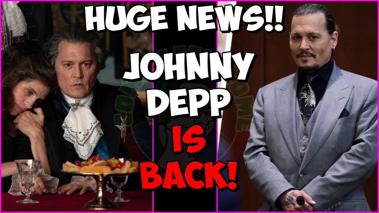 BREAKING NEWS: Johnny Depp is BACK!! Depp to OPEN Cannes! - YouTube