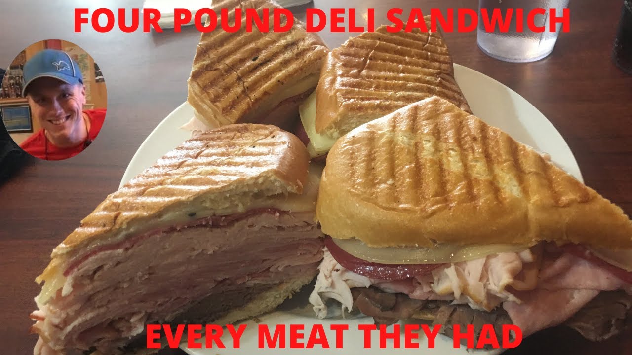 FOUR POUND DELI SANDWICH - Big Bob XL - Itsa Deli Thing (Owosso, MI ...