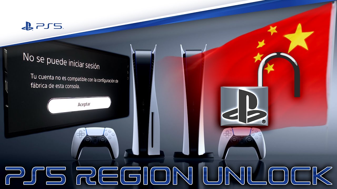 Desbloqueo PS5 Region China - Unlock - YouTube