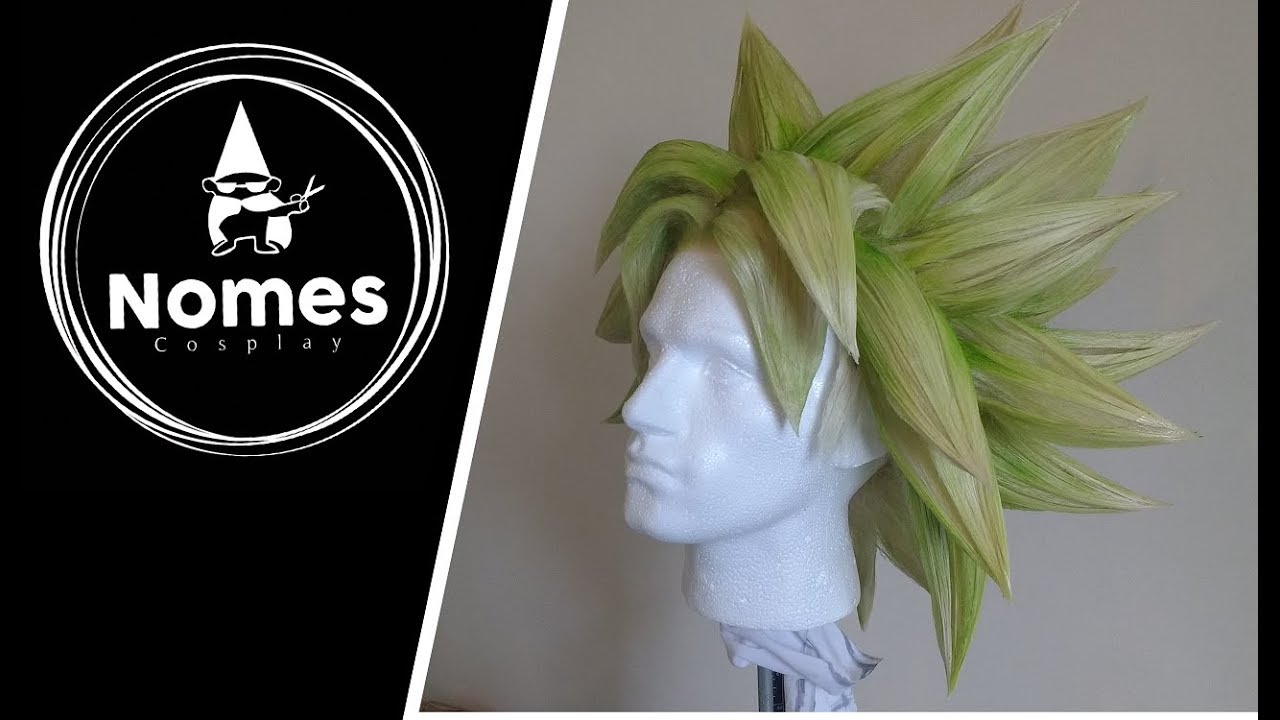Broly - Dragon Ball Z - Wig commission - YouTube