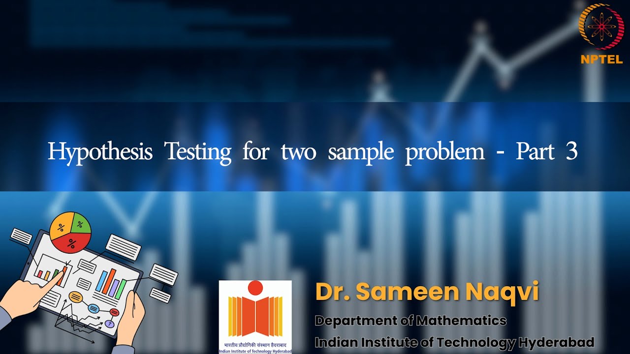 Hypothesis Testing for two sample problem - Part 3 - YouTube
