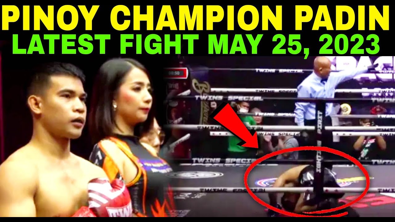 PINOY CHAMPION PADIN, ANIM NA THAI BOXER NA ANG TINALO | PINOY THAI ...