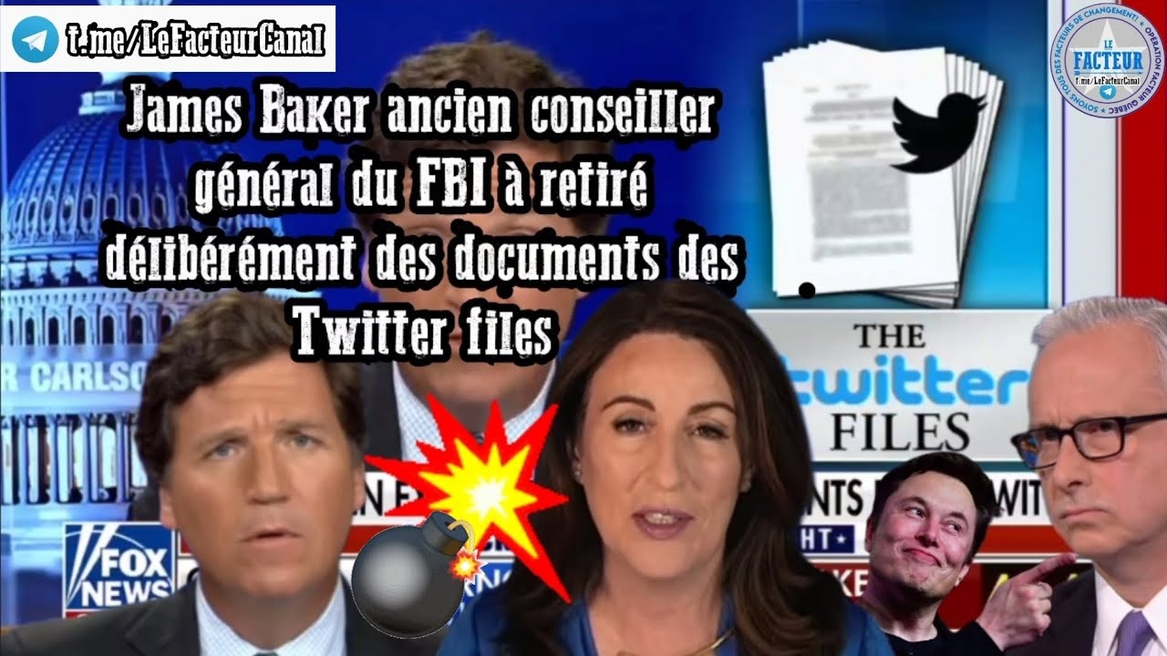 James Baker ancien conseiller général du FBI à retiré délibérément des ...