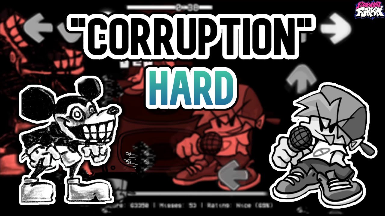 Corruption - Hard - [Reimagined Suicide Mouse.Avi V1] - FNF - YouTube