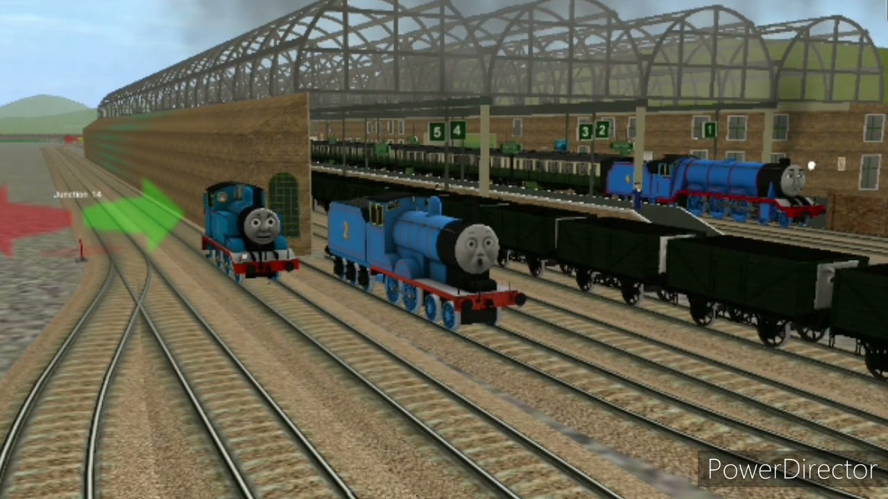 Raílfan#1's Thomas and The Breakdown Train Runaway Scene - YouTube