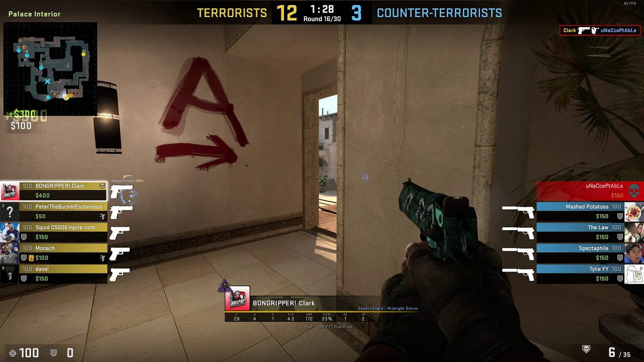 CS:GO ESEA Rank A+ vs Gold Novas - YouTube