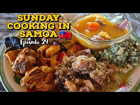 SUNDAY COOKING IN SAMOA | EPISODE 29 | SAMOAN FOOD 🇼🇸 - YouTube