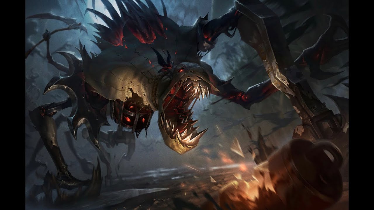 Part 1 of combining fiddlesticks and meme guy speed paint/wip - YouTube