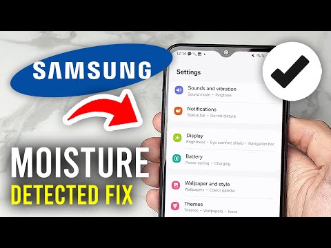 How To Fix Moisture Detected Error On Samsung Phone - Full Guide